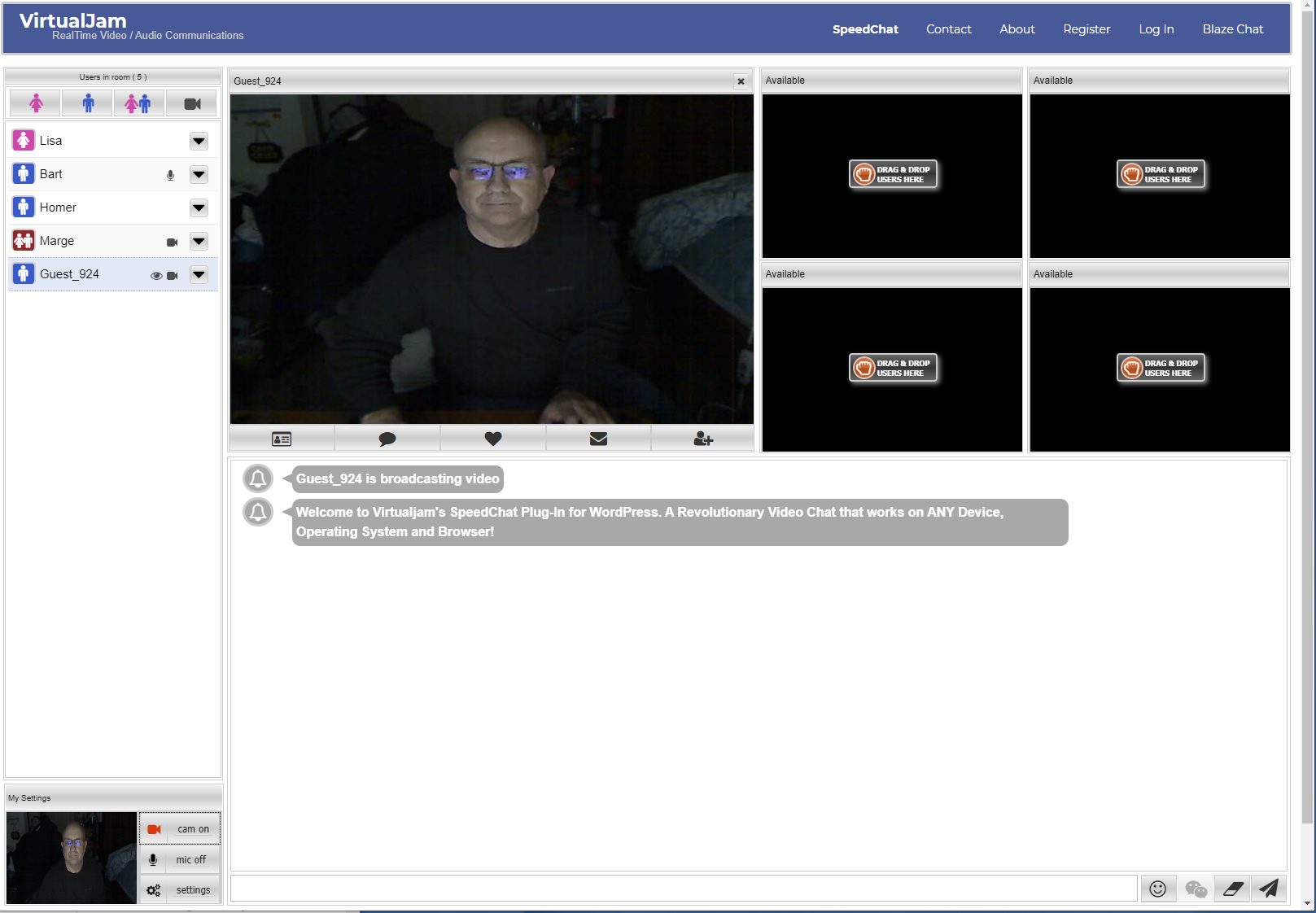 Add-on hosting for SpeedChat Addons